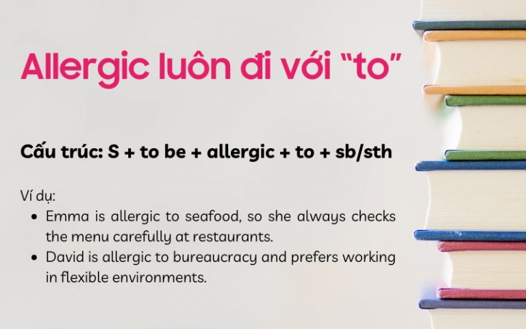 Allergic Đi Với Giới Từ Gì? Cấu Trúc Allergic Trong Tiếng Anh